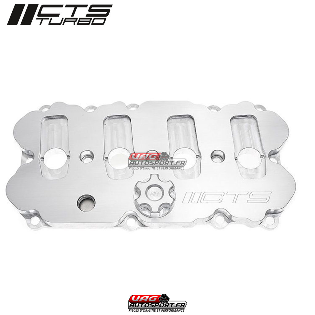 Cache culbuteur en aluminium poli - 2.0 TFSI EA113 - CTS TURBO - CTS-HW ...