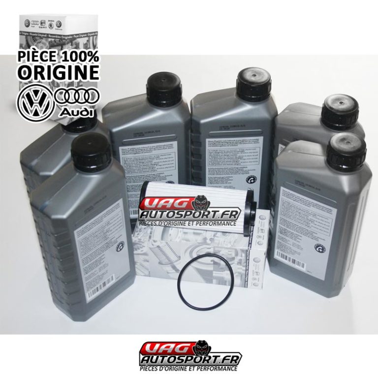 Kit vidange boite de vitesses DSG / STRONIC - Huile et Filtre - DQ500 ...