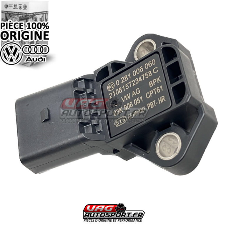 Capteur MAP 4BARS pour moteur 2.0 TSI EA113 - 03K 906 051 - Pièce 100% origine Volkswagen / Audi ...