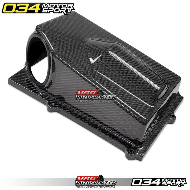 X34 Carbon Fiber Closed-Top Upper Airbox - Audi TT RS 8J & RS3 8P - 2.5 TFSI - 034-108-Z077 ...