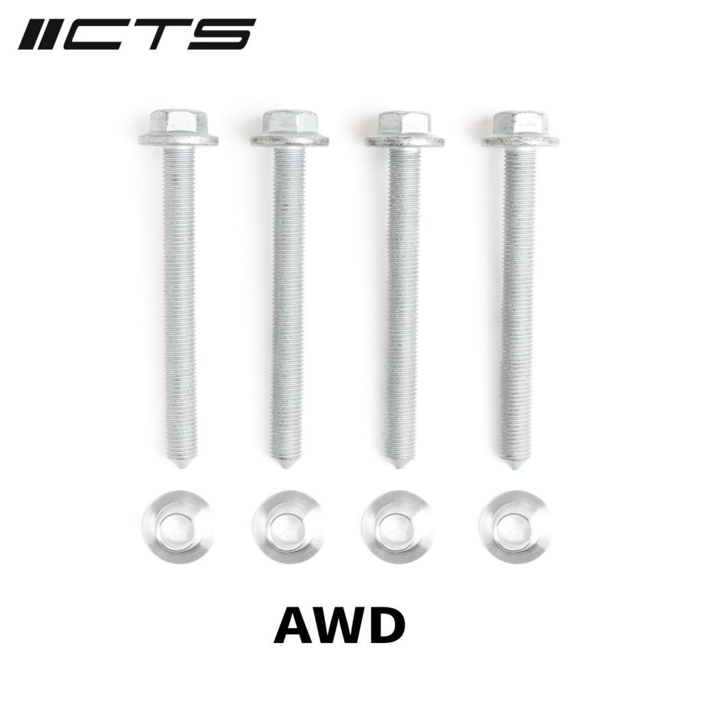 CTS TURBO Kit d'insert pour berceau arrière Modèle : MK5/MK6/MK7/8P/8V/MK2/MK3 Audi - Ref : CTS ...